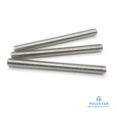 High Accuracy Steel Threaded Studs Alloy Steel 4140 4340 Smooth Suface ...