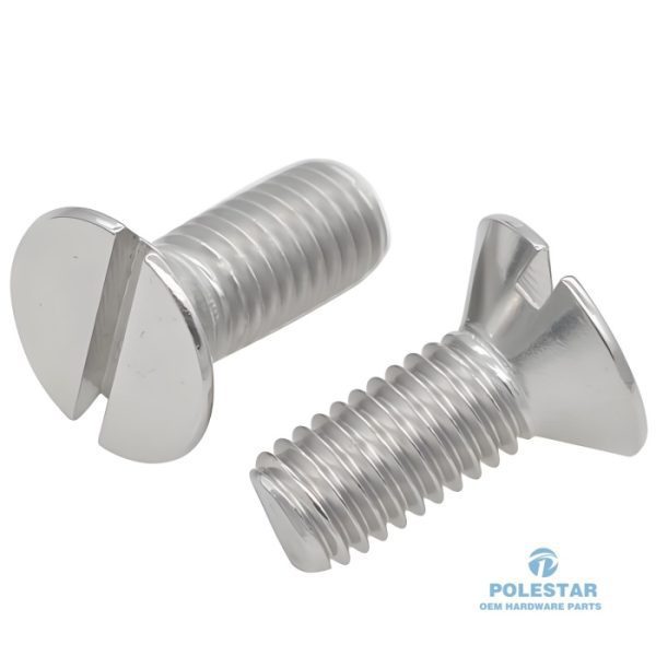 Slotted Flat Head Screws Stainless Steel Flat Head Slotted Wood Screws ...