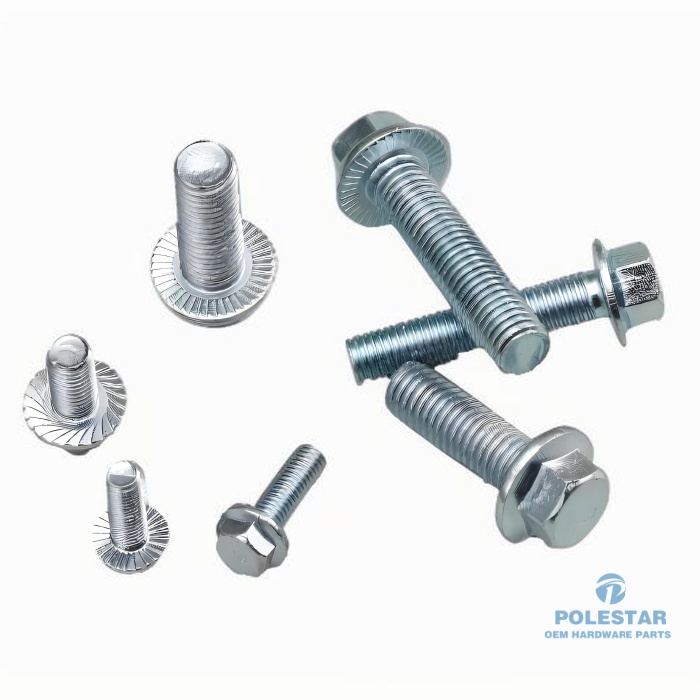 Stainless Steel Hex Flange Bolt Titanium Flange Bolts Brass Bronze ...
