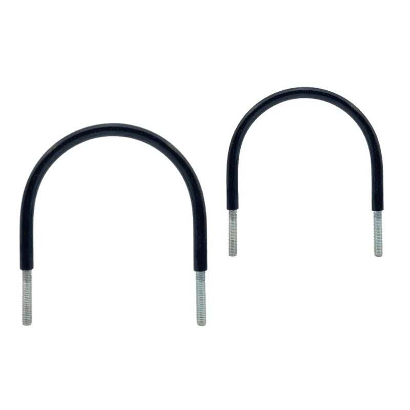 DIN 3570 Galvanized Rubber Coated U Bolt Insulating Rubber Lined U Bolt ...