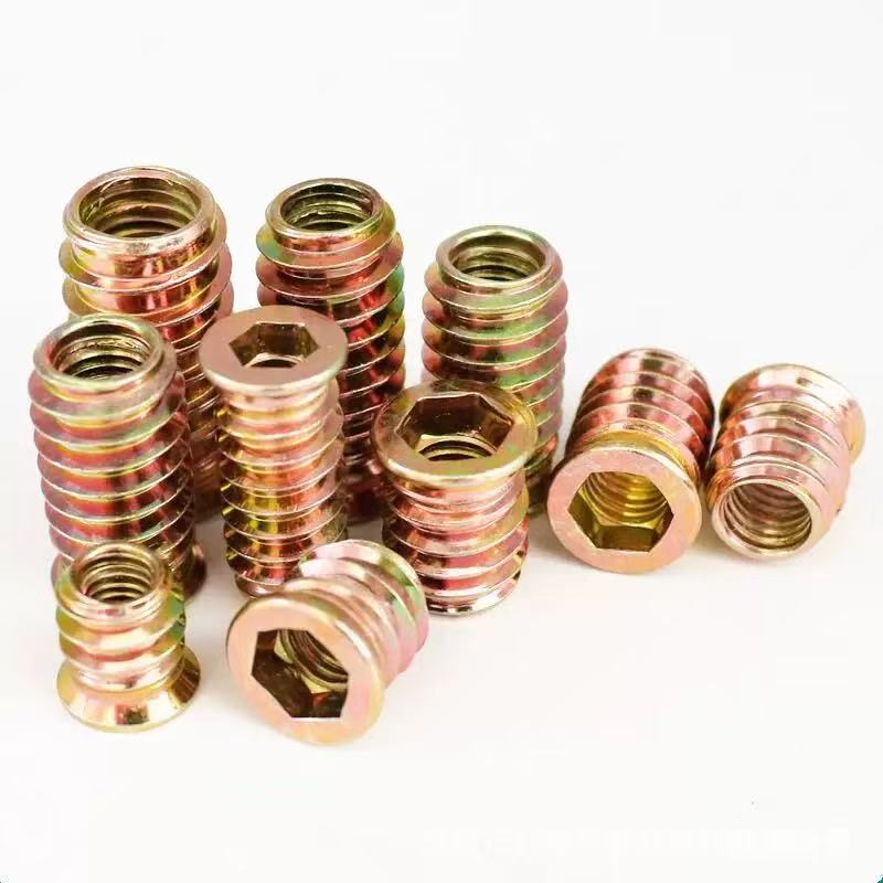 OEM Flanged Threaded Inserts High Strength Carbon Steel Galvanized ...