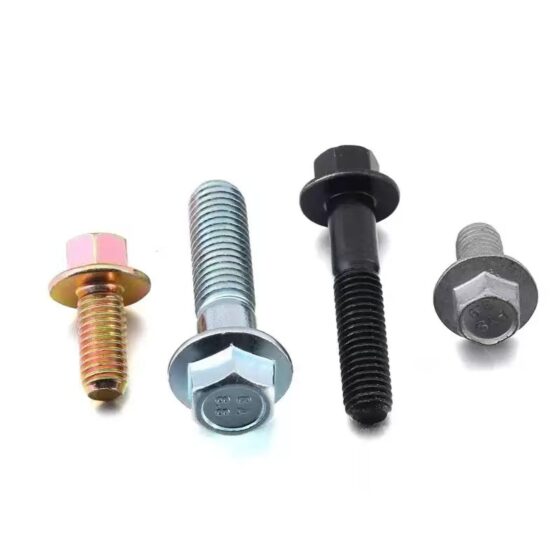 Hex Socket Anti-slip Flange Screws Stainless Steel M4 M5 M6 M8 Flat ...