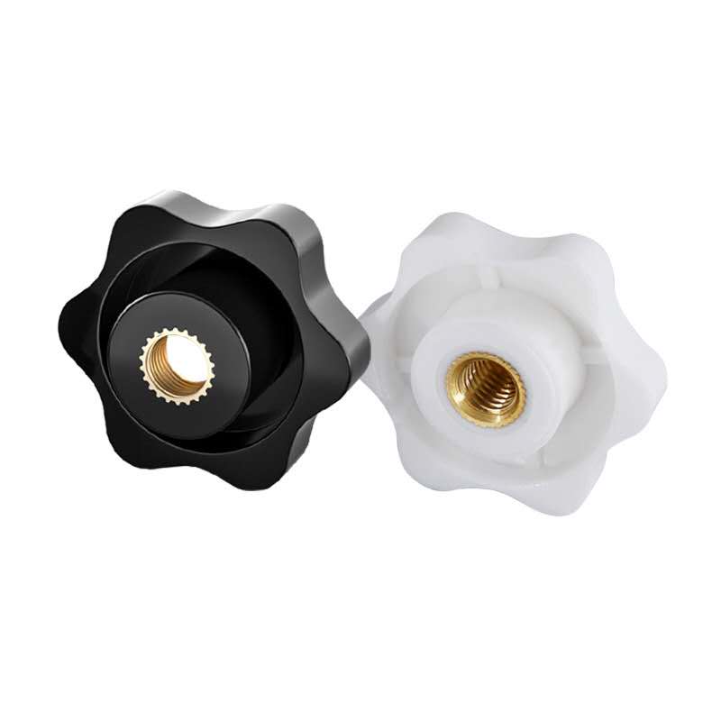 High Quality Plastic Knob Nut Plum Bakelite Hand Tighten Thread Star ...